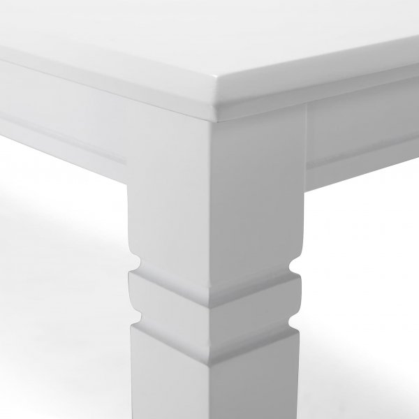 Vitt matbord med 6 stolar | Berga | Köp på Outl1