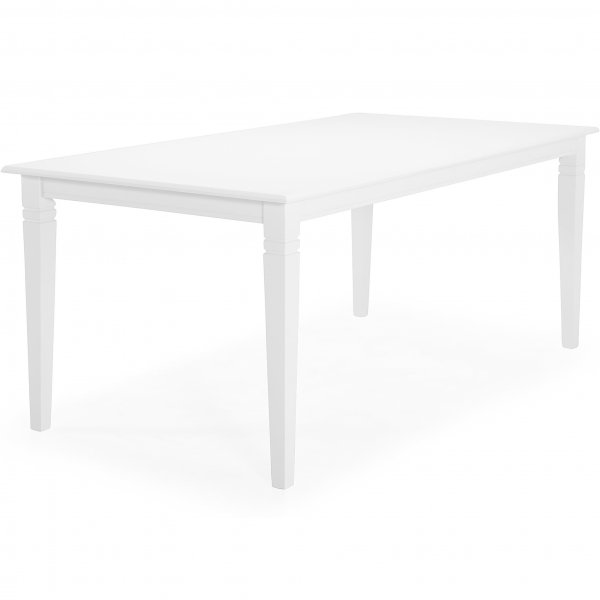 Vitt matbord med 6 stolar | Berga | Köp på Outl1